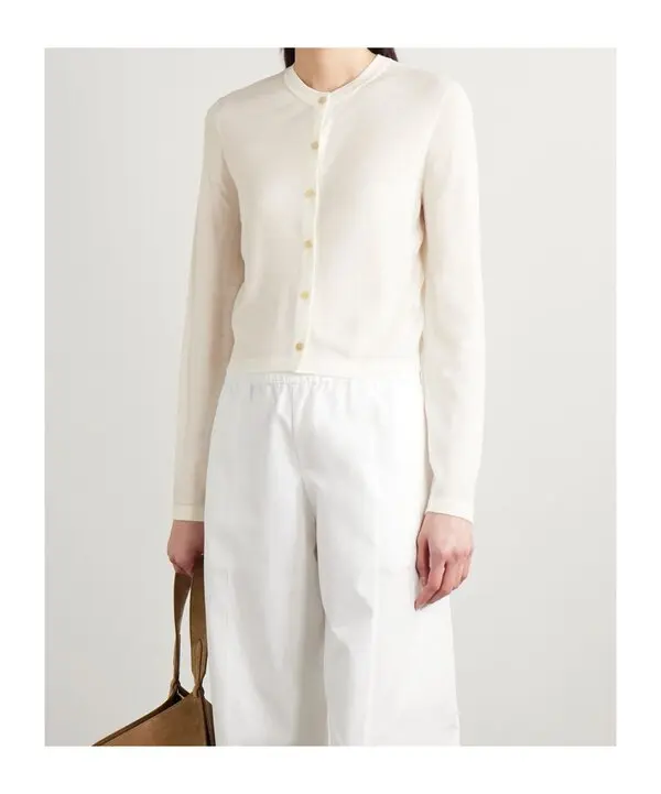 Khaite Long-sleeved Knitted Shirt