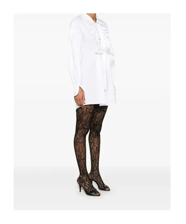 Valentino Garavani Ruffled Long-sleeved Mini Dress