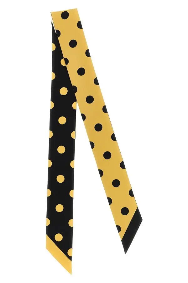 Valentino Garavani Patterned Silk Scarves - Yellow