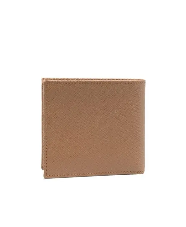 Prada Saffiano Leather Wallet - Brown