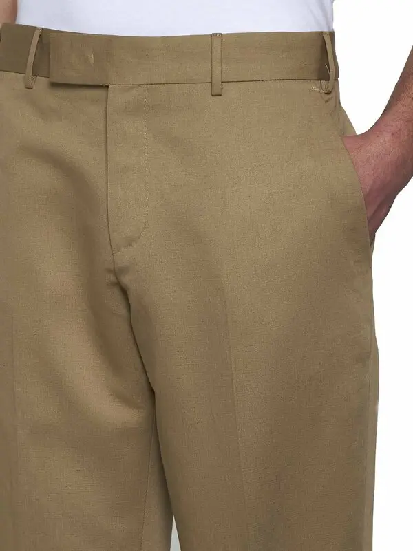 PT TORINO Cotton-blend Tailored Trousers