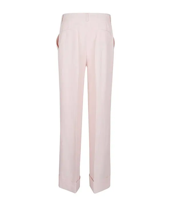 P.a.r.o.s.h Mid-waist Wide-leg Trousers