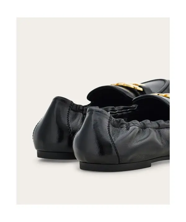 FERRAGAMO Gancini Detail Elasticated Loafers