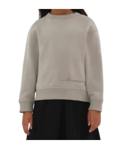 Burberry Logo Lettering Sweatshirt