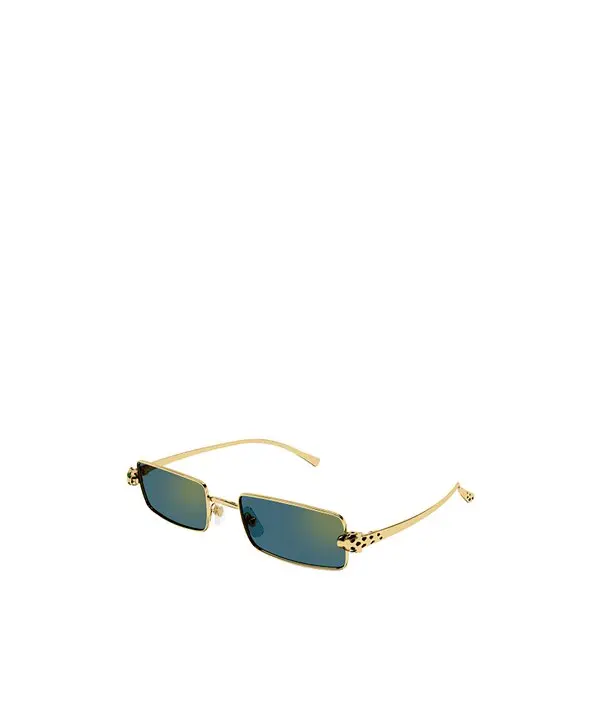 Cartier Rectangle Frame Sunglasses