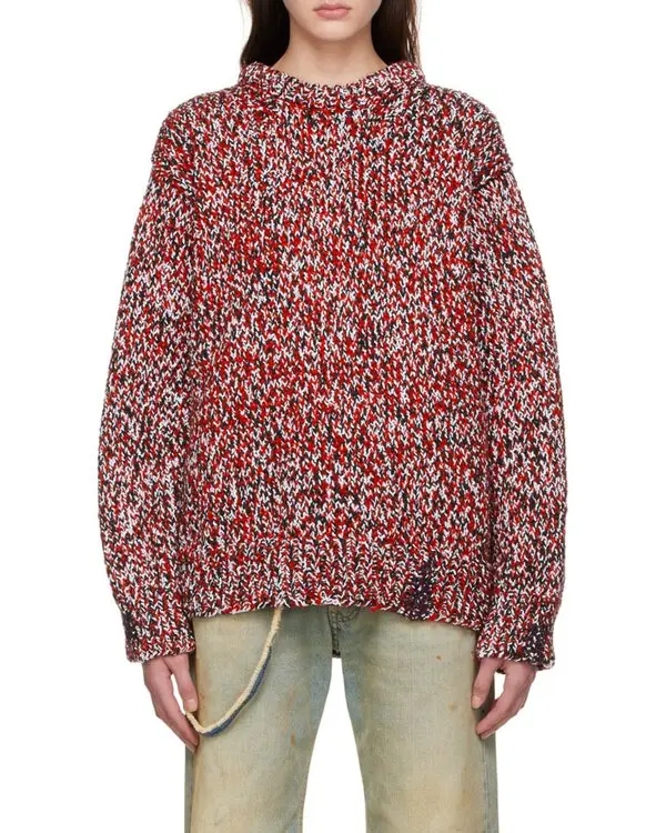 MAISON MARGIELA Mouliné Crewneck Sweater