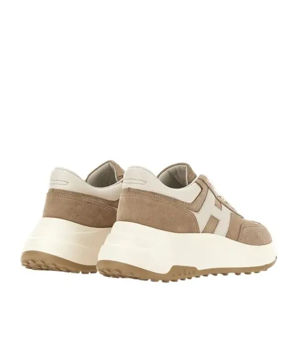 Hogan Hi-fi Lace-up Sneakers - Beige