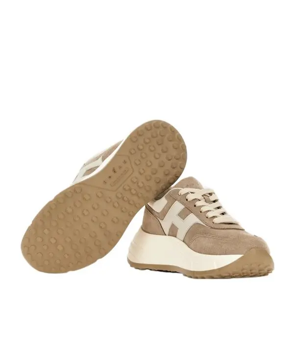 Hogan Hi-fi Lace-up Sneakers - Beige