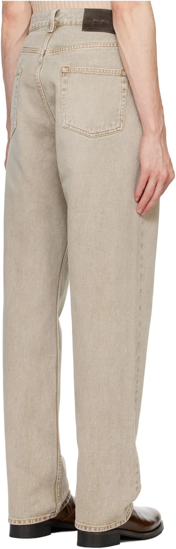 Our Legacy High Waist Straight Leg Jeans