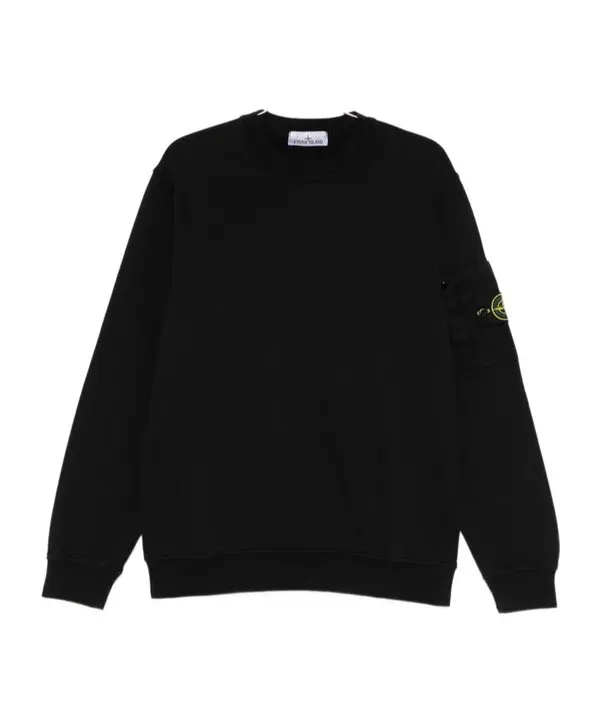 Stone Island Compass Patch Crewneck Sweatshirt