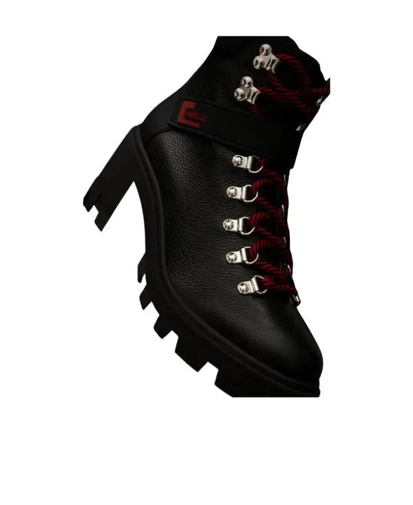 Moncler Carol 50mm Leather Ankle Boots