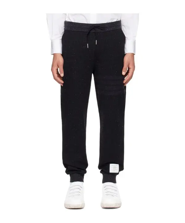 Thom Browne Drawstring Knitted Track Pants