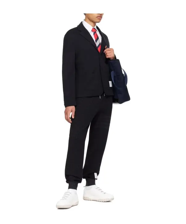 Thom Browne Drawstring Knitted Track Pants
