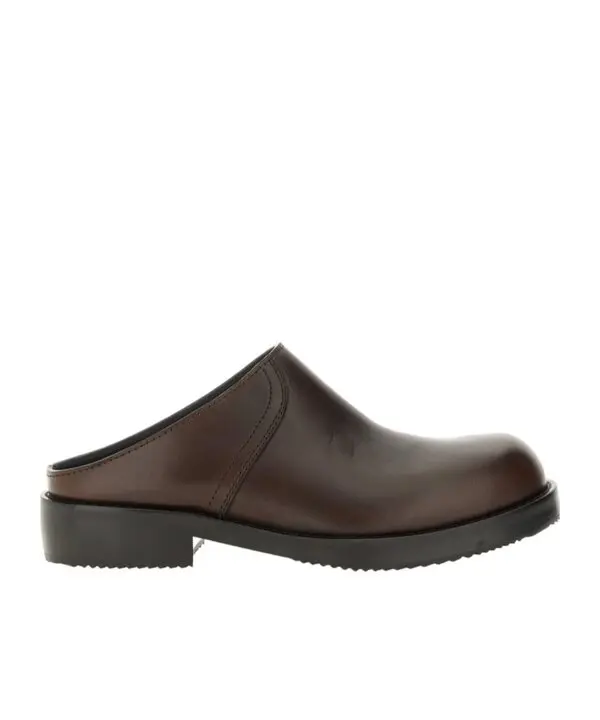 Dries Van Noten Round Toe Pull-on Clogs