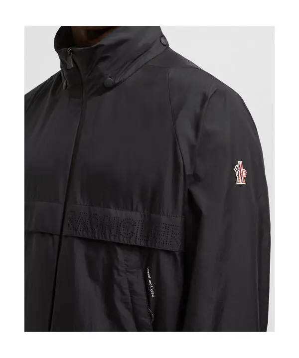 Moncler Negara Packable Hooded Windbreaker - Black