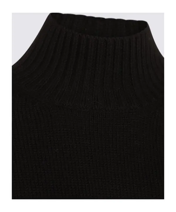 Fabiana Filippi Wool Knitwear With High Neck