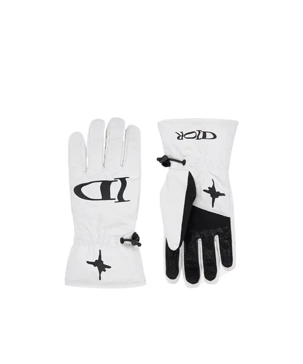 Dior Lewis Hamilton Ski Gloves - White