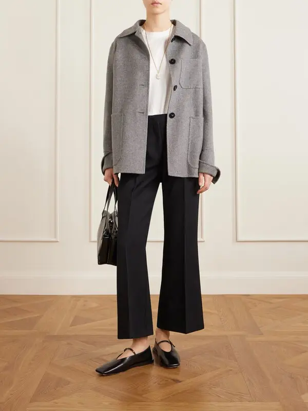 JIL SANDER Gabardine Tailored Trousers