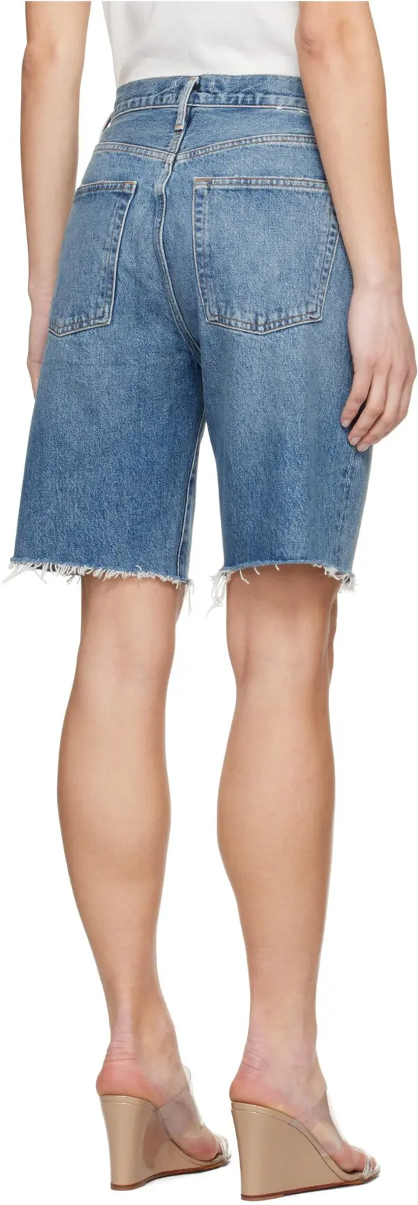 AGOLDE 90s Denim Shorts - Blue