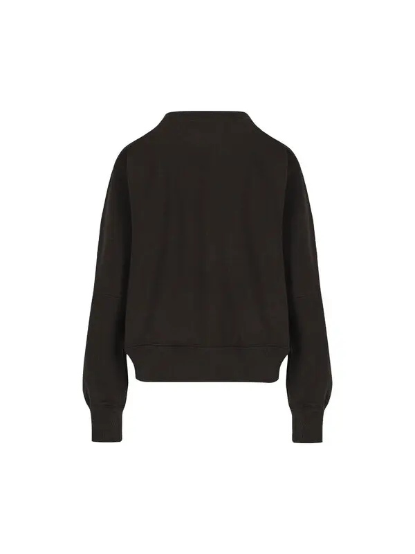 Isabel Marant Étoile Moby Logo Sweatshirt - Black
