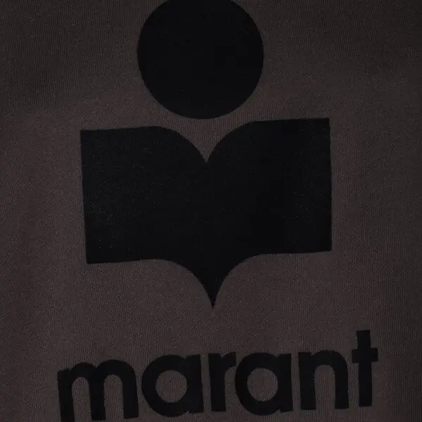 Isabel Marant Étoile Moby Logo Sweatshirt - Black