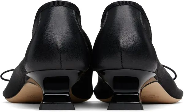 Simone Rocha Mesh Ballerina Low Heels