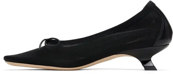 Simone Rocha Mesh Ballerina Low Heels