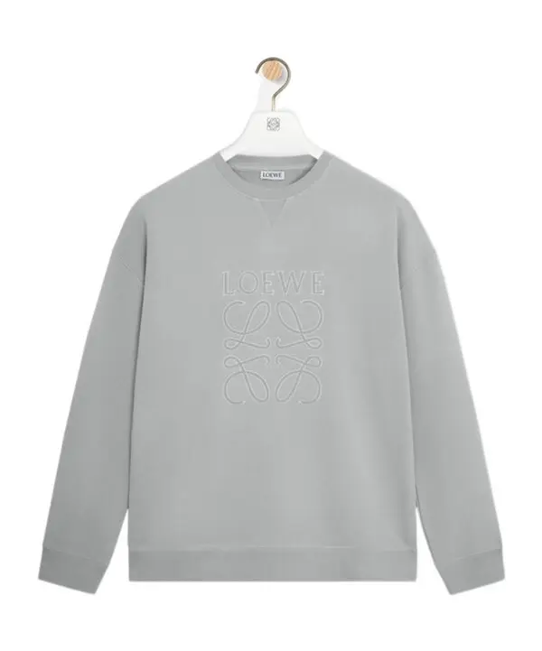 Loewe Regular Fit Sweatshirt - Gray