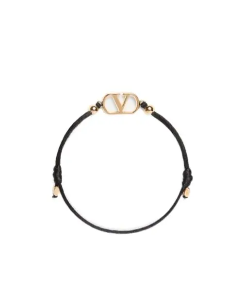 Valentino Garavani Vlogo Signature Bracelet - Black