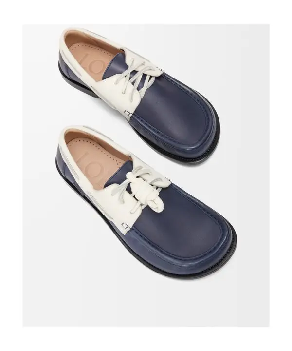 Loewe Campo Lace-up Boat Shoes