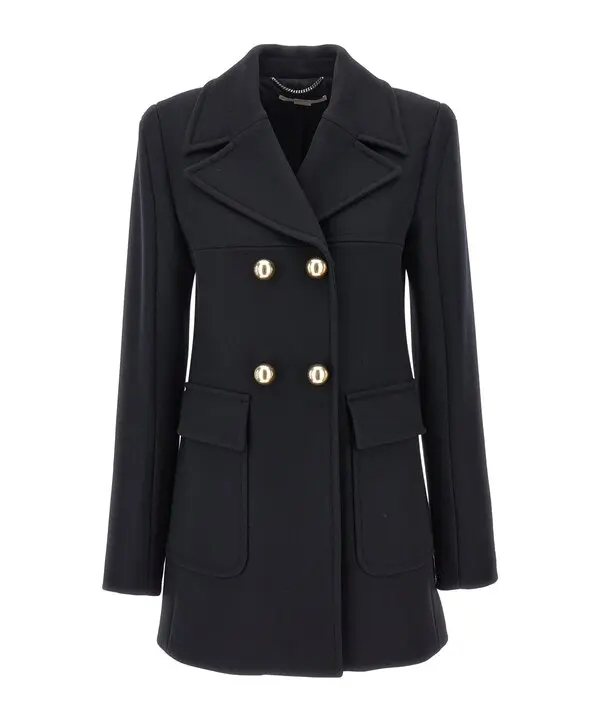 Stella McCartney Double Breasted Long Sleeved Coat