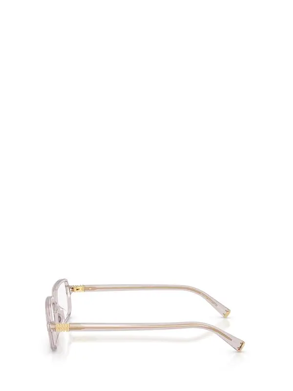 Miu Miu Pillow Frame Eyeglasses - White