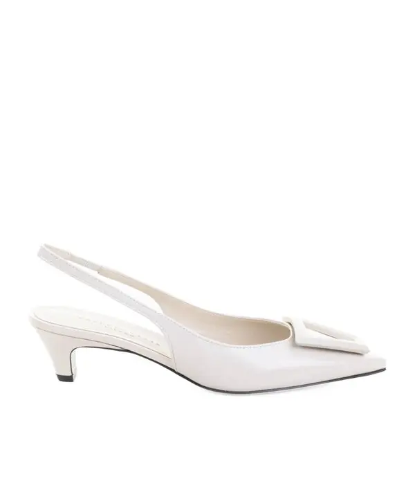 Roberto Festa Bow Detailed Slingback Pumps