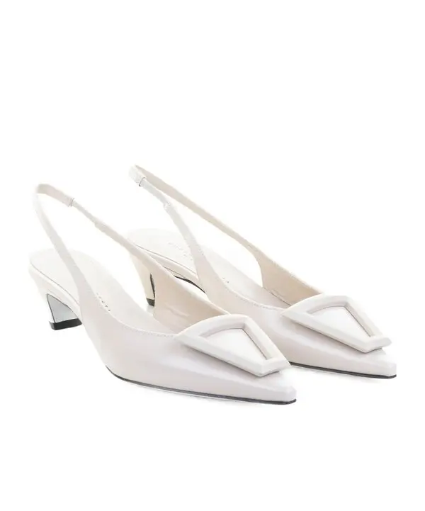 Roberto Festa Bow Detailed Slingback Pumps