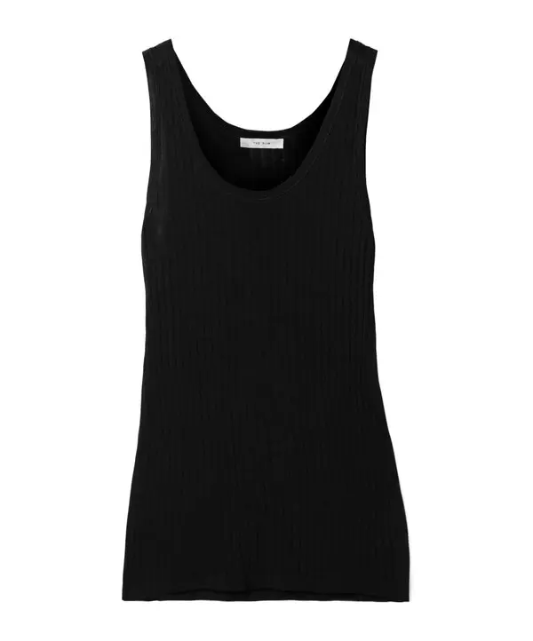 THE ROW Sleeveless Ribbed Vest
