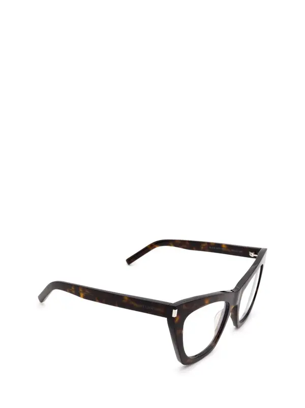 Saint Laurent Opt Kate Cat Eye Frame Glasses - Black
