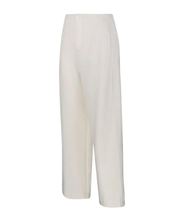 Max Mara High-waist Trousers - Ivory