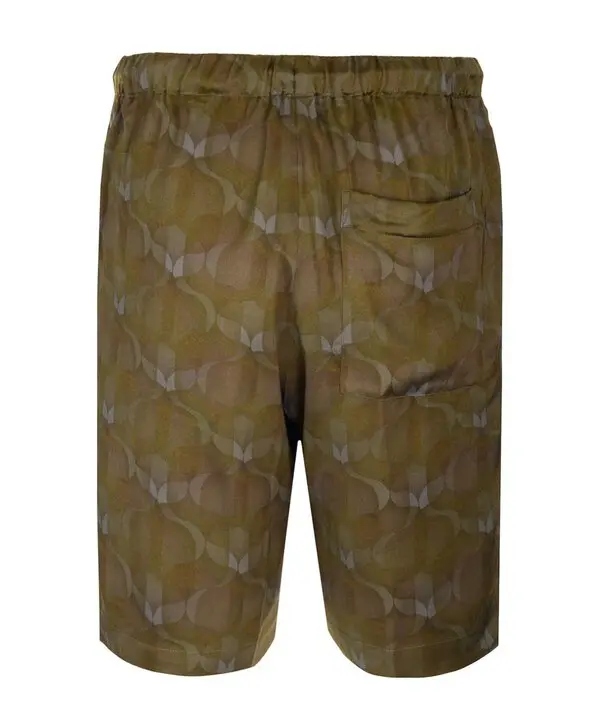 Dries Van Noten Printed Shorts - Green
