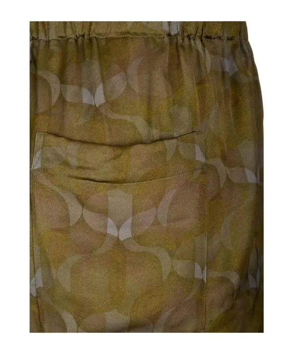 Dries Van Noten Printed Shorts - Green