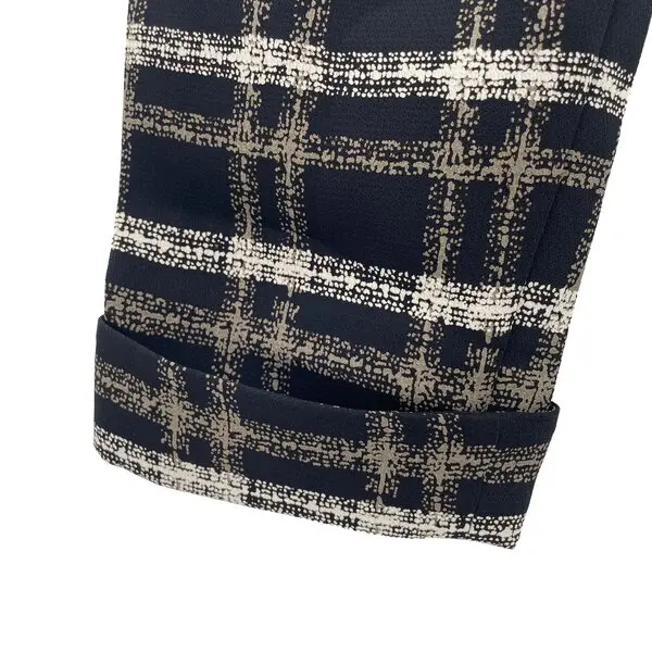 Emporio Armani Plaid Casual Pants