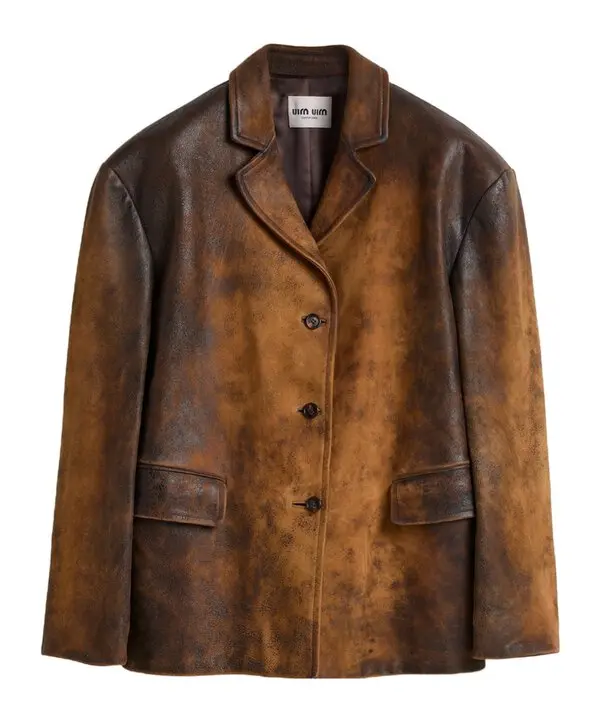 Miu Miu Leather Jacket