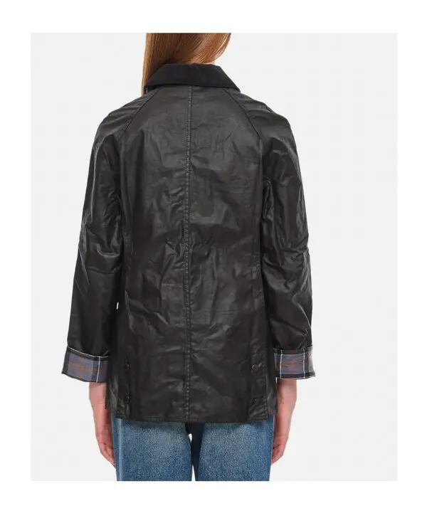 Barbour Long-sleeved Jacket With Contrast Collar