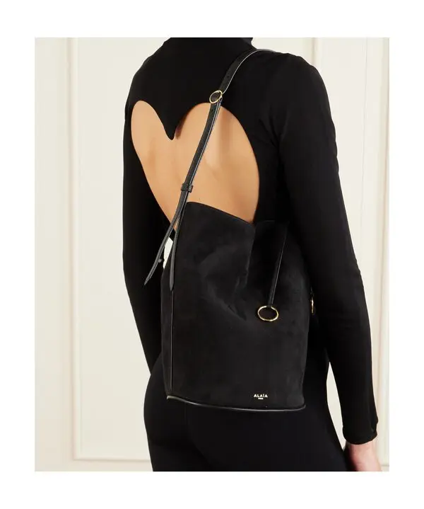Alaïa Small Bucket Bag - Black