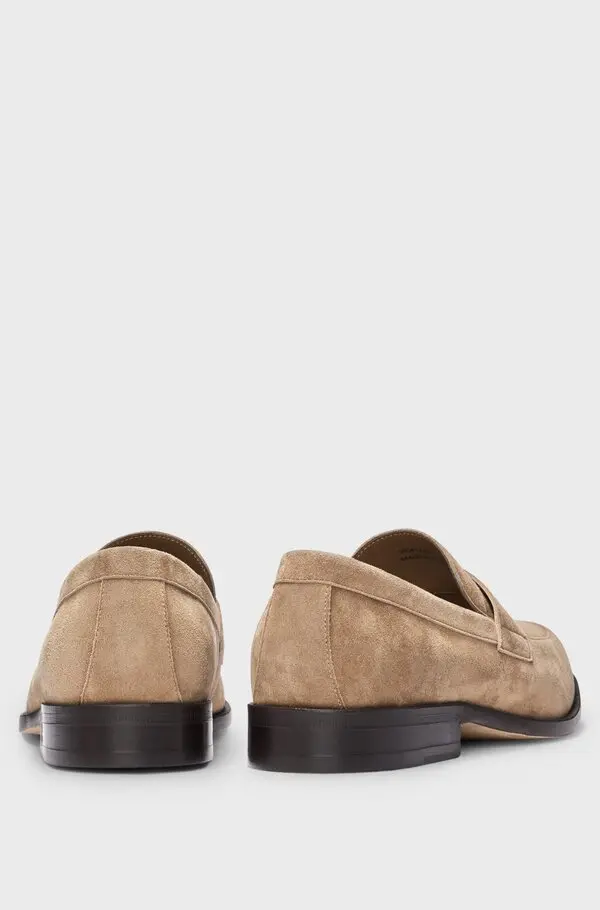 Hugo Boss Penny Trim Loafers - Beige