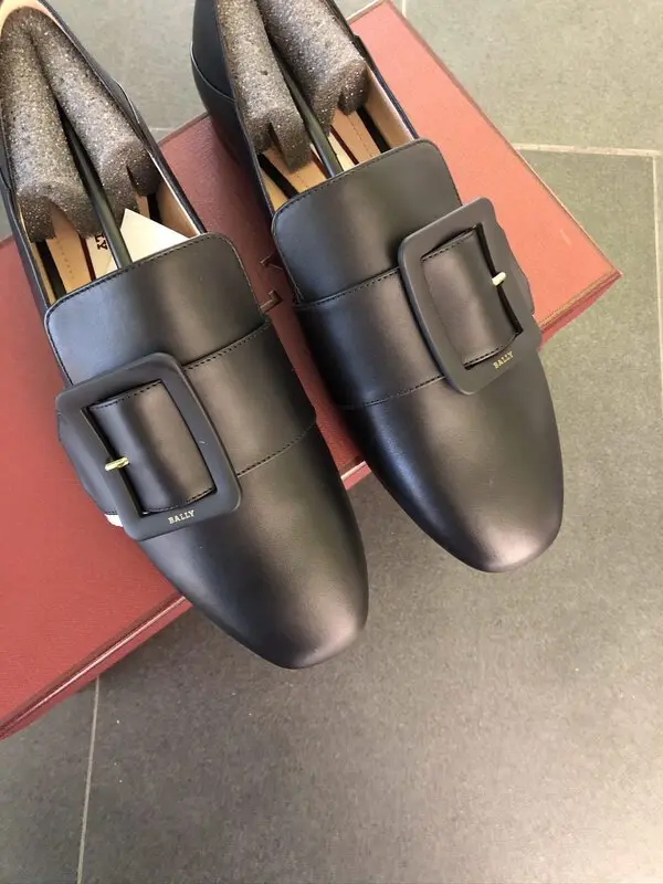 Bally Janelle Buckle Loafers