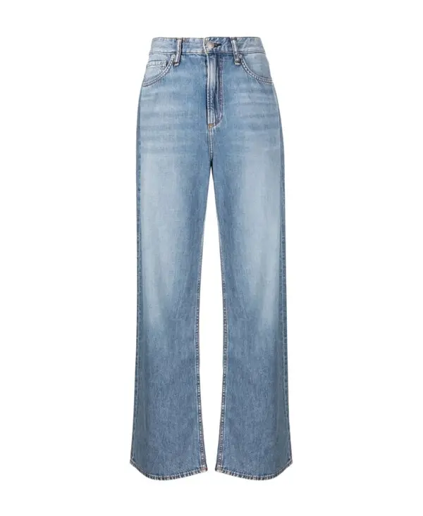 RAG  BONE Rag & Bone Wide-leg Denim Trousers