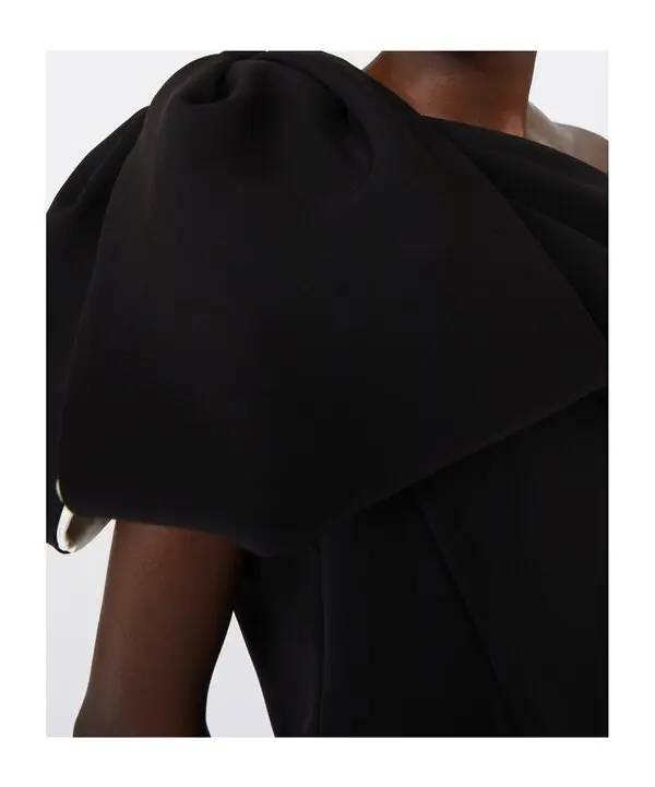 Max Mara Baldi Bow Detailed Mini Dress