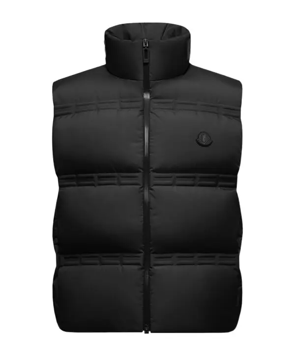 Moncler X Asap Rocky Logo Patch Zip-up Gilet