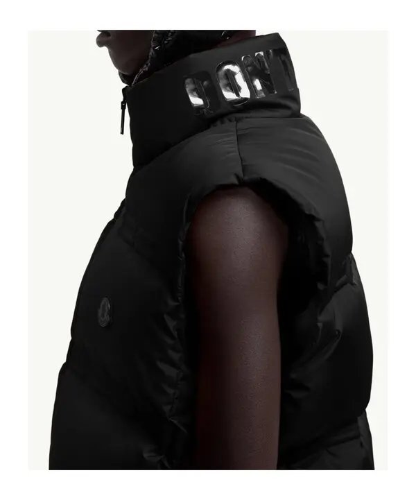 Moncler X Asap Rocky Logo Patch Zip-up Gilet