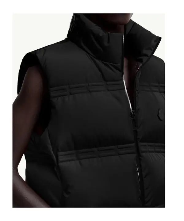Moncler X Asap Rocky Logo Patch Zip-up Gilet
